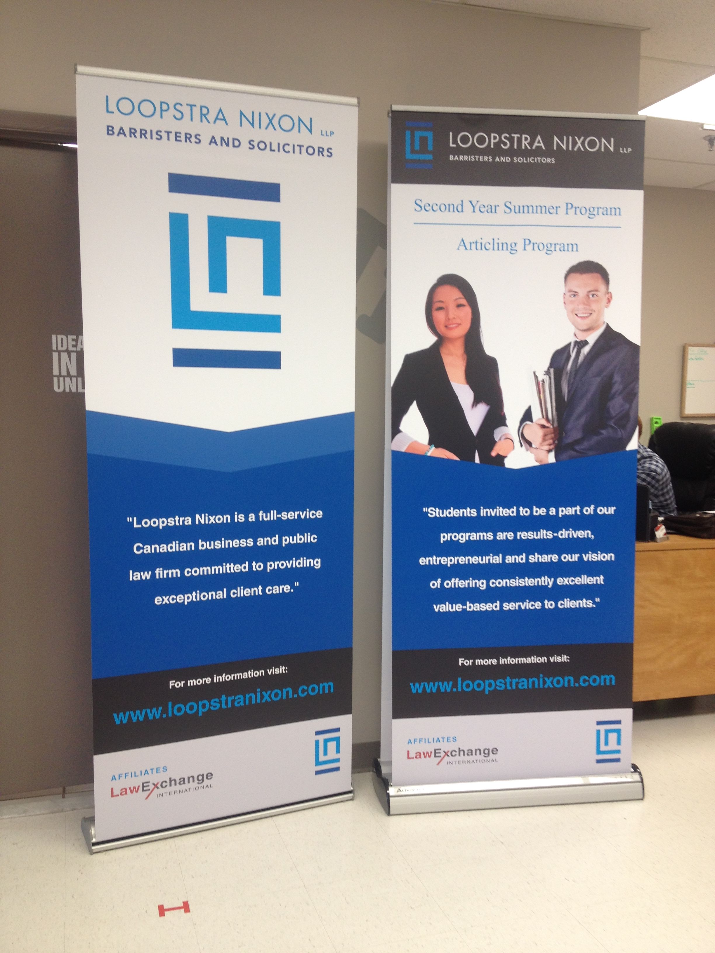 Retractable Banners - BEI Sign Central